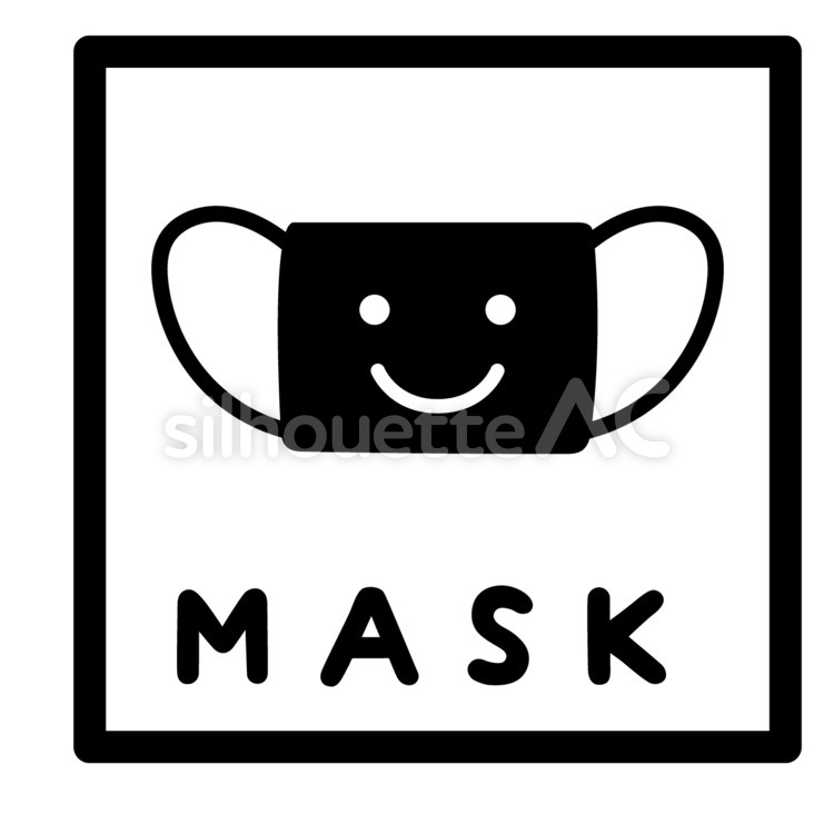 Mask card 180323 - Free Download - silhouetteAC