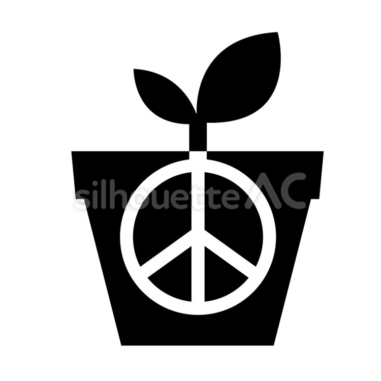 Peace mark 175016 - Free Download - silhouetteAC