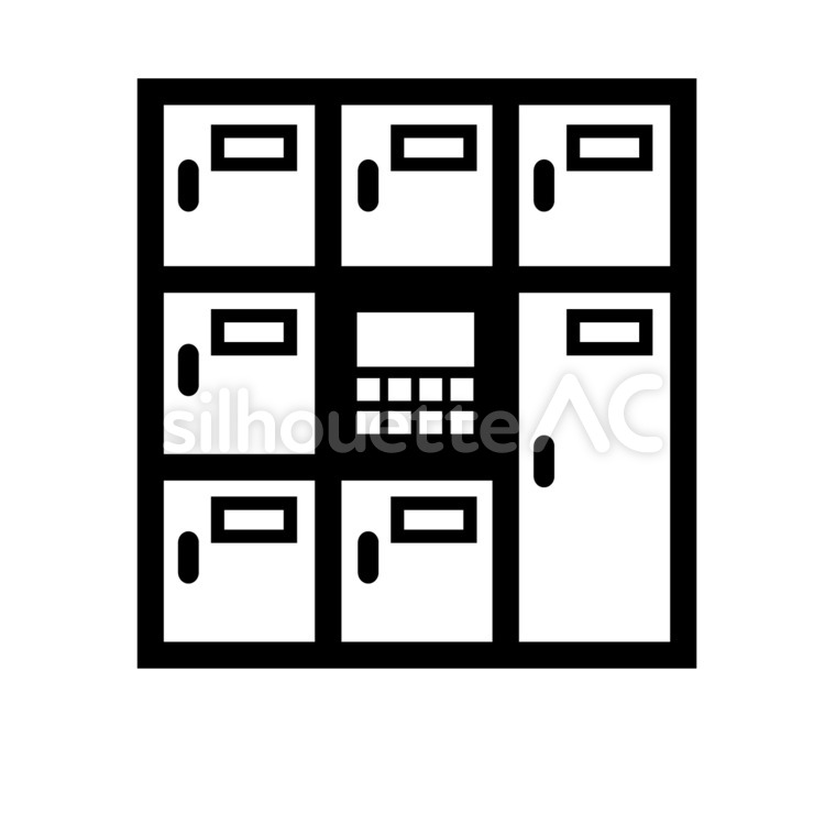 Delivery locker 176605 - Free Download - silhouetteAC