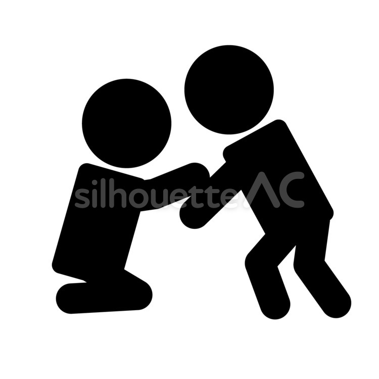 The person who offers his hand 180739 - Free Download - silhouetteAC